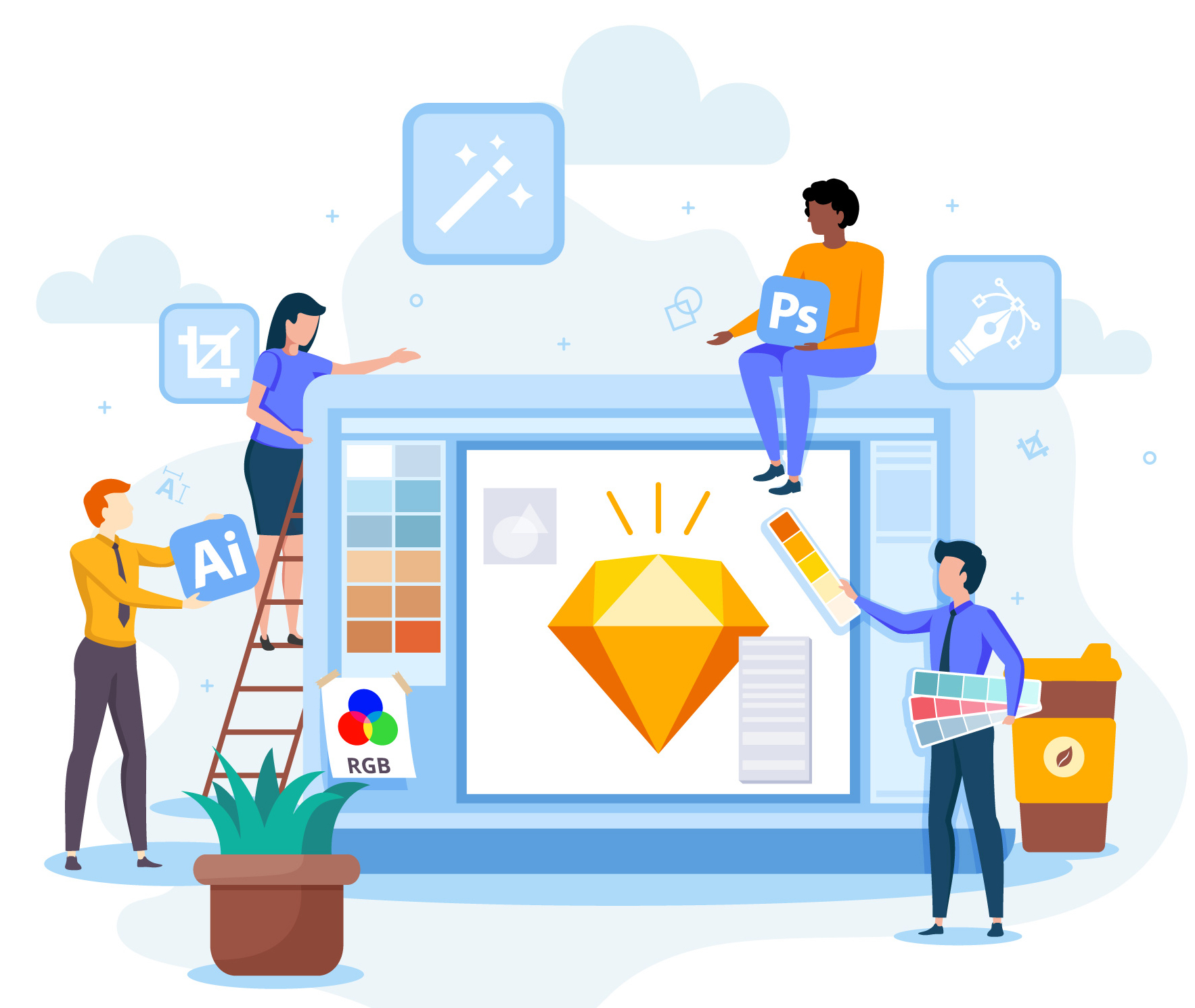 Professional Graphic Design Services - DevsOne